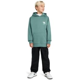 Hoodie Billabong "Foundation", Jungen, Gr. M, gr&uuml;n (sagebrush), Obermaterial: 55% Walkfrottier, 25% Walkfrottier, 20% Microfaser;, Sweatshirts Hoodie