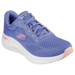 Sneaker Skechers "ARCH FIT 2.0-BIG LEAGUE", Damen, Gr. 40, blau (blau, rosa), Textil, Schuhe Sneaker, Fitnessschuh, Trainingsschuh, Freizeitschuh mit guter D&auml;mpfung