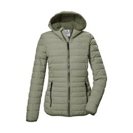G.I.G.A. by Killtec Steppjacke "GS 65 WMN QLTD JCKT", Damen, Gr. 44, dunkelgr&uuml;n, Obermaterial: 100% Polyester;Futter: 100% Polyester;F&uuml;llung: 100% Polyester, G.I.G.A. DX BY KILLTEC, Jacken Steppjacke, Leichte Steppjacke: wasserabweisend, winddicht, elastische B&uuml;ndchen