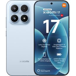 Xiaomi Smartphone "17 12+512 GB", Energieeffizienz: A, ice blau, 512 GB, Mobiltelefone, Smartphone