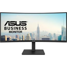 ASUS Curved-LED-Monitor "VA34VCPSR", Energieeffizienz: F, schwarz, B:80,93cm H:36,58cm T:10,67cm, Monitore, Curved-LED-Monitor