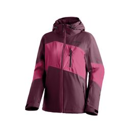Skijacke Maier Sports "Amiata W", Damen, Gr. 42, violett, 100% Polyester, Jacken Skijacke, Damen Winterjacke wasserdicht u. atmungsaktiv