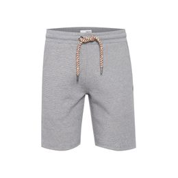 !Solid Sweatshorts SOLID "Sweatshorts SDNafko", Herren, Gr. M, N-Gr, grau (gray melange), Obermaterial: 55% Baumwolle CO. 45% Polyester PES., Hosen Sweatshorts
