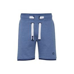 !Solid Sweatshorts SOLID "Sweatshorts SDBenjamin", Herren, Gr. L, N-Gr, blau (faded blu), Obermaterial: 50% Baumwolle CO. 50% Polyester PES., Hosen Sweatshorts