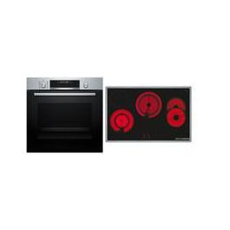 Bosch HBD672LS83 Serie 6, Backofen-Set schwarz/edelstahl