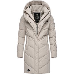 Ragwear Damen Steppmantel "Natalka", grau, Gr. L, Au&szlig;enmaterial: 100% Polyester. Innenfutter: 100% Polyester. Wattierung: 100% Polyester, M&auml;ntel,