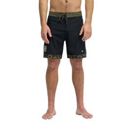Boardshorts Quiksilver "Surfsilk Nomad 18", Herren, Gr. 28(XS), schwarz, Obermaterial: 88% Microfaser, 12% Elasthan;, Hosen Boardshorts