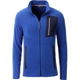 LPO Herren Fleecejacke "SORREL MN", blau, Gr. 58, Fleece, 93% Polyester, 7% Elasthan, Jacken, hochgeschlossener Kragen