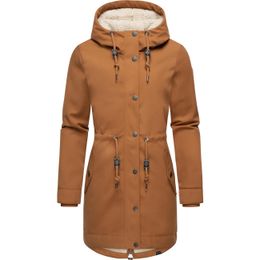 Ragwear Damen Kurzmantel "Canny Canvas", braun, Gr. M, Obermaterial: 100% Polyester. Innenfutter: 100% Polyester. Wattierung: 100% Polyester, M&auml;ntel,