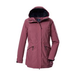 Parka Killtec "KOW 19 WMN PRK", Damen, Gr. 44, pflaume, Obermaterial: 100% Polyester;Futter: 100% Polyester;F&uuml;llung: 100% Polyester, Jacken Parka, Wasserdichter, atmungsaktiver Damenparka mit verstellbarer Kapuze