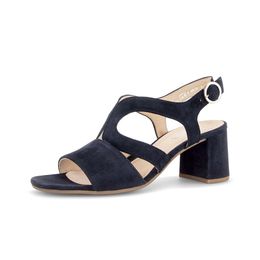 Gabor Damen Riemchensandale "Riemchensandale", Gr. 37,5, schwarz, Schuhe
