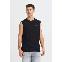Blend Herren Tanktop "BHFlox"schwarz, Gr. M, bedruckt, Single Jersey, 100% Baumwolle, Tops, L&auml;ssiges Tanktop mit Rippb&uuml;ndchen