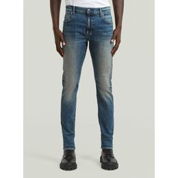 G-Star Raw 5-Pocket-Jeans G-STAR "Revend FWD Skinny Jeans", Herren, Gr. 28, L&auml;nge 32, antique blauschist, Obermaterial: 94% Baumwolle, 4% Elastomultiester, 2% Elasthan, Jeans 5-Pocket-Jeans