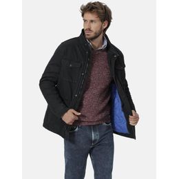 Outdoorjacke Babista "Jacke ROMANTERRA", Herren, Gr. 50, blau (dunkelblau), Obermaterial: 100% Baumwolle CO., Jacken Outdoorjacke