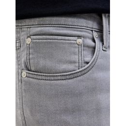 Jack & Jones JACK & JONES Herren Shorts "JJIRICK JJICON I.K. SHORTS GE 063 SN", grau, Gr. XL, unifarben, Web, Obermaterial: 76% Baumwolle, 22% Polyester, 2%