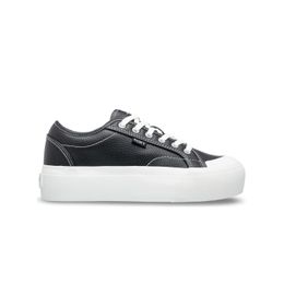 Sneaker Roxy "Cruizer Lx", Damen, Gr. 9(40), schwarz-wei&szlig; (schwarz, wei&szlig;), Obermaterial:Obermaterial: 96% Walkfrottier / Leinen / Microfaser, 2% Walkfrottier / 2% Metall, Futter: 100% Textil, Laufsohle: 100% Gummi;, Schuhe Sneaker