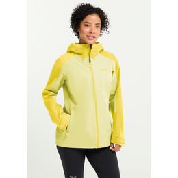 Outdoorjacke Jack Wolfskin "WILDBOUND 2L JKT W", Damen, Gr. XS, daisy, Obermaterial: 100% POLYESTER. Futter: 100% POLYESTER, Jacken Outdoorjacke