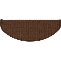 Stufenmatte OTTO HOME "Natur", braun (dunkelbraun), B:23,5cm H:8mm L:65cm, Sisal, Teppiche, Stufenmatte