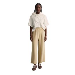 Marc O'Polo Chinohose MARC O'POLO DENIM "aus LENZING&trade; Lyocell", Damen, Gr. L, Normalgr&ouml;&szlig;en, smoky pine, Obermaterial: 100% Lyocell, unifarben, relaxed fit kn&ouml;chelfrei, Hosen Chinohose