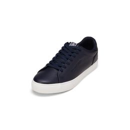 Marc O'Polo Sneaker MARC O'POLO "aus fein genarbtem Rindleder", Herren, Gr. 43, true navy, Obermaterial: 100% Leder, unifarben, Schuhe Sneaker