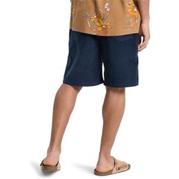 Bermudas Quiksilver "Taxer 18", Herren, Gr. M, blau (schwarz navy), Obermaterial: 100% Walkfrottier;, Hosen Bermudas