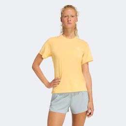 Laufshirt adidas Performance "ADI365/// T W", Damen, Gr. L, semi ice tangerine, Obermaterial: 100% Polyester, Rundhals, Shirts Laufshirt