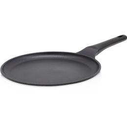 Kr&uuml;ger Cr&ecirc;pepfanne KR&Uuml;GER "Delta", schwarz, H:2cm &Oslash;:24cm, Pfannen, Cr&ecirc;pepfanne, f&uuml;r Induktions-Kochfelder geeignet