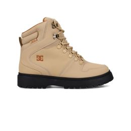Stiefel DC Shoes "Peary Tr", Herren, Gr. 9,5(42,5), schwarz (tan, schwarz), Obermaterial:Obermaterial: Leder (Kuh) / Futter: Textil / Au&szlig;ensohle: Gummi;, Schuhe Stiefel