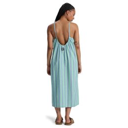 Sommerkleid Quiksilver "Philia", Damen, Gr. M, US-Gr&ouml;&szlig;en, gr&uuml;n (gr&uuml;n spruce stripe), Obermaterial: 100% Walkfrottier;, Kleider Sommerkleid