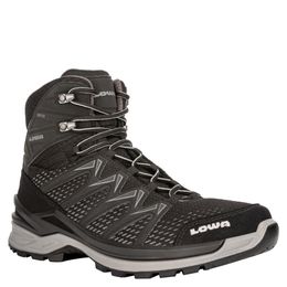 Lowa Herren Wanderschuh "INNOX PRO GORE-TEX MID", Gr. 41,5, schwarz, Synthetik, Textil, Schuhe, wasserdicht dank Gore-Tex Membrane