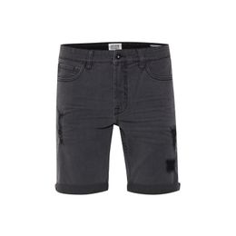 !Solid Jeansshorts SOLID "Jeansshorts SDNoyton", Herren, Gr. L, N-Gr, grau (grau denim), Obermaterial: 98% Baumwolle CO. 2% Elasthan EL., Jeans Jeansshorts
