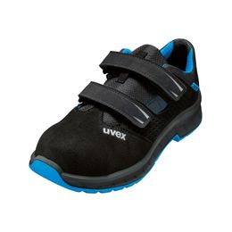 Uvex Sicherheitsschuh "2 trend Sandale", 40, schwarz, Schuhe