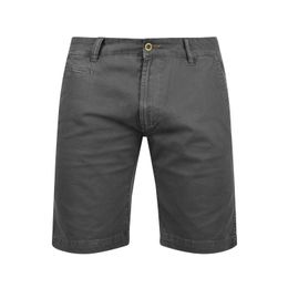 Shorts INDICODE "Shorts IDMiko", Herren, Gr. XL, N-Gr, grau (forged iron), Obermaterial: 98% Baumwolle CO. 2% Elasthan EL., Hosen Shorts