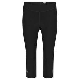 Radhose Ziener "NESME-Z", Damen, Gr. 36, EURO-Gr&ouml;&szlig;en, schwarz, Obermaterial: 74% Polyamid, 26% Elasthan, Hosen Radhose