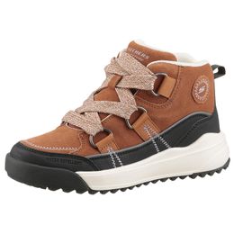 Skechers Damen Schn&uuml;rboots "YANA", Gr. 40braun, schwarz, Veloursleder, kontrastfarbene Details, Schuhe, High Top Sneaker, Schn&uuml;rschuh mit auff&auml;lliger