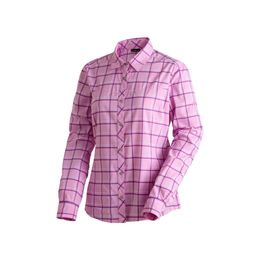 Maier Sports Damen Funktionsbluse "Kendra L/S W", rosa, Gr. 38, 97% Polyester, 3% Elasthan, Blusen, Damen Bluse, leichte Langarmbluse, Blusen-Shirt,