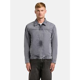 Khujo Herren Funktionsjacke "Brave", grau, Gr. M, Obermaterial: 100% Baumwolle. Futter: 100% Baumwolle, Jacken, Hemdjacke f&uuml;r den &Uuml;bergang