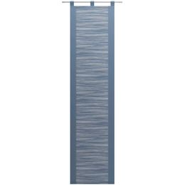 Neutex for you! Schiebegardine NEUTEX FOR YOU, B:57cm H:265cm, blau, Scherli, Polyester, Wohnzimmer, Gardinen, "Padova", inkl. Beschwerungsstange, Halbtransparent,