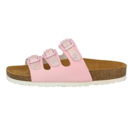 Lico M&auml;dchen Pantolette "Slipper Bioline Free Kids", Gr. 28, rosa, Synthetik, Schuhe
