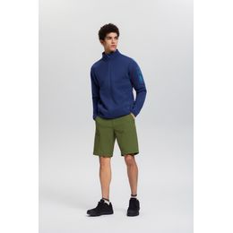 Fleecejacke Icepeak "BREDSTEDT", Herren, Gr. XL, navy blau, Obermaterial: 100% Polyester, normal, Jacken Fleecejacke, sportlicher Stil, mit Stehkragen, mit Rei&szlig;verschlusstaschen