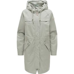 Ragwear Damen Regenmantel "Ximenna"dusty olive, Gr. XL, Obermaterial: 100% Polyester. Innenfutter: 100% Polyester, M&auml;ntel, wasserdichter und
