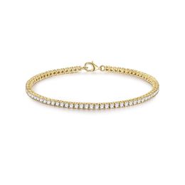 Trilani Armband Damen Gr&ouml;&szlig;e 19 goldgelb / silber