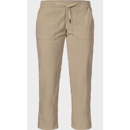Sch&ouml;ffel 3/4-Hose SCH&Ouml;FFEL "Pants Rangun L", Damen, Gr. 42, Normalgr&ouml;&szlig;en, 4705, beige, Oberstoff: 95% Nylon, 5% Elasthan, Hosen 3/4-Hose