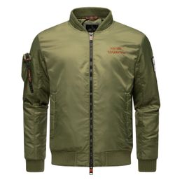 Bomberjacke STONE HARBOUR "Bomberjacke Berkoo", Herren, Gr. L, gr&uuml;n (olive leaf), Obermaterial: 100% Nylon NY. Obermaterial: Futter: 100% Polyester PES. 100% Polyester PES., Jacken Bomberjacke