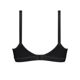 Damen Sport-BH "Triaction Trophy N", triaction by Triumph, Gr. 80, schwarz, Single Jersey, Obermaterial: 53% Polyamid, 24% Baumwolle, 22% Elasthan