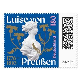 250. Geburtstag Luise von Preu&szlig;en, Briefmarke zu 1,80 &euro;, 10er-Bogen