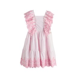 Laura Ashley Kleid M&auml;dchen Gr&ouml;&szlig;e 128 rosa / altrosa