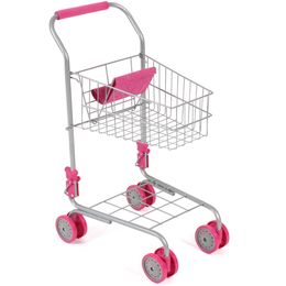 Bayer Chic 2000 Spiel-Einkaufswagen CHIC2000 "Pink", pink, Kinder-Einkaufswagen, KinderB:41cm H:58cm T:41cm, Spiel-Einkaufswagen, mit Puppensitz, B:41cm H:58cm T:41cm