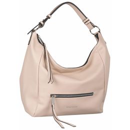 Hobo Bruno Banani "Amalfi", Damen, Gr. B/H/T: 42cm x 32cm x 18cm, beige, Lederimitat, Taschen Hobo, Beuteltasche Schultertasche verstellbarer Schulterriemen