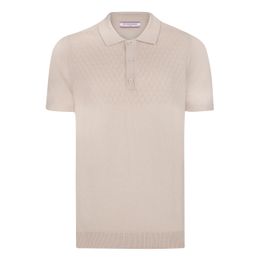 Poloshirt FELIX HARDY "Trikot Polo Shirt Kurzarm", Herren, Gr. XL, beige, 50% Baumwolle, 50% Polyacryl, Shirts